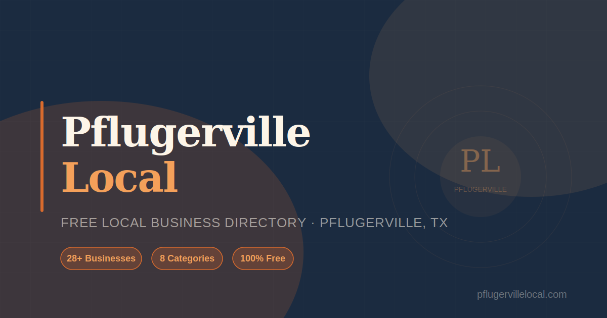 Best Pflugerville Restaurants for Summer 2026 — PflugervilleLocal